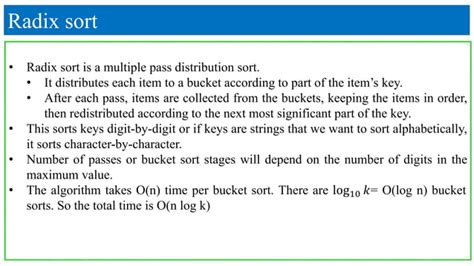 Analysis And Design Of Algorithms Sorting Algorithms And Analysis Ppt