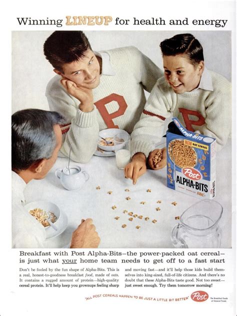 1959 Alpha Bits Cereal Ad R Vintageads