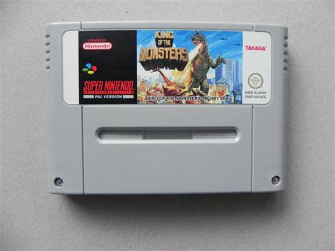 Super Nintendo Snes Game King Of The Monsters Gebraucht In Siebnen Für Chf 27 Mit Lieferung