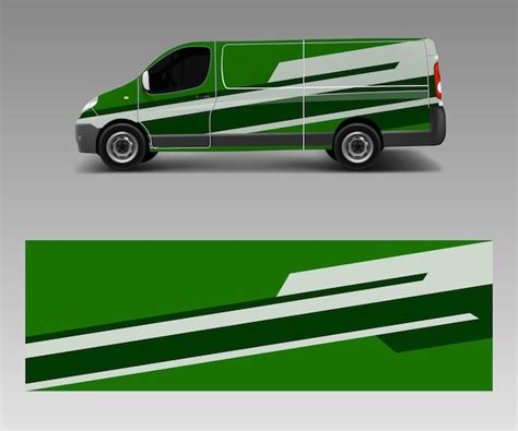 Premium Vector Modern Simple Design For Van Graphics Vinyl Wrap