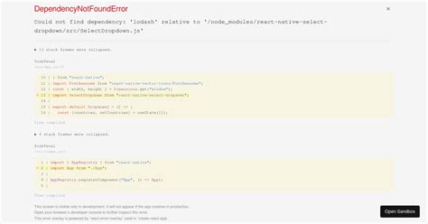 React Native Multi Select Picker Examples Codesandbox