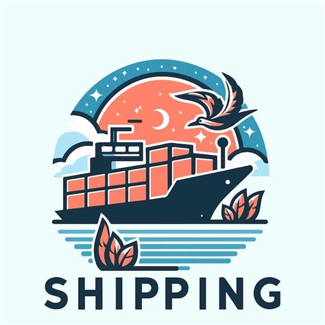 Premium Vector Shipping Logo Vector