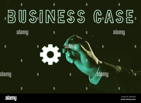 Text Caption Presenting Business Case Concept Meaning Proposition