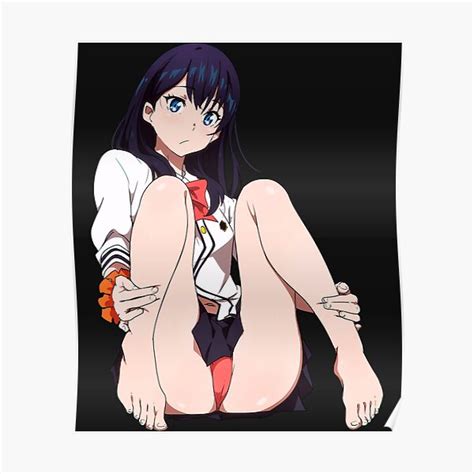 Poster Lewd Takarada Rikka Hot Ssss Gridman Anime Hentai Sexy