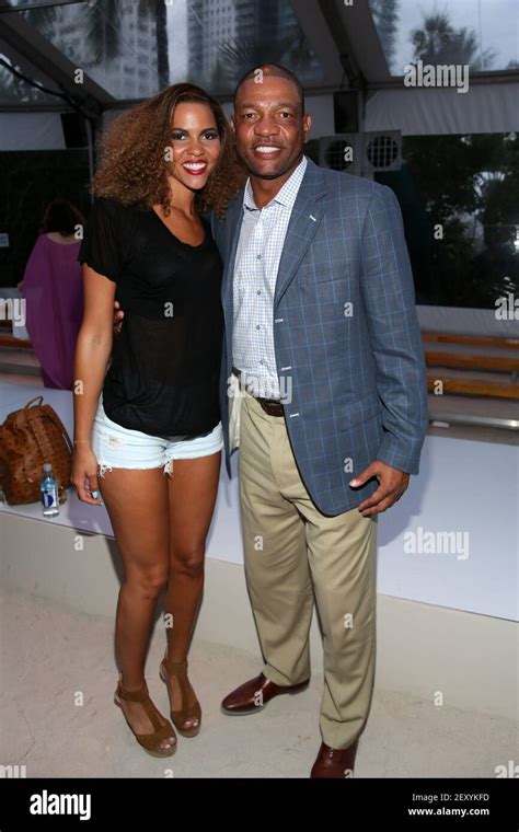 Callie Rivers And Doc Rivers Attend The Az Araujo Show During
