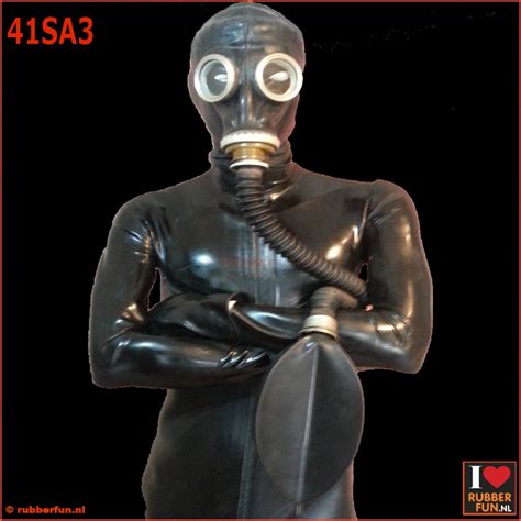 Gp5 Rebreather Gas Mask Full Black Xs S M L