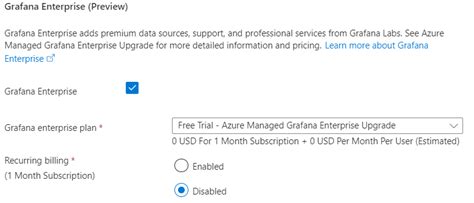 Berlangganan Grafana Enterprise Microsoft Learn