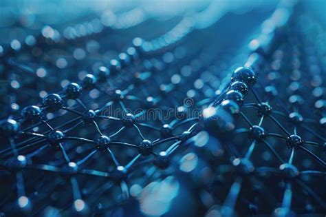 Abstract Network Structure Stock Illustration Illustration Of