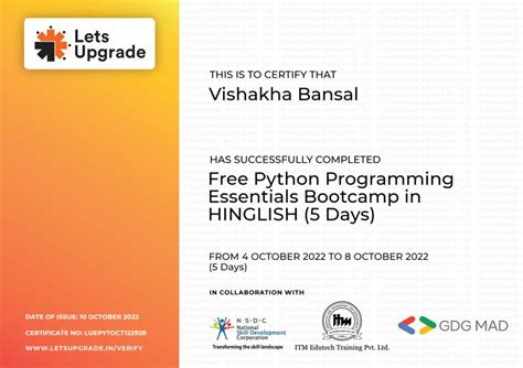 Python Programming Datascience Bootcamp Learningjourney