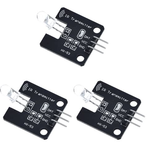 3uds Módulo Transmisor Infrarrojo Digital De 38khz Módulo De Sensor 3uds Módulo Transmisor Infrarrojo Digital De 38khz Módulo De Sensor