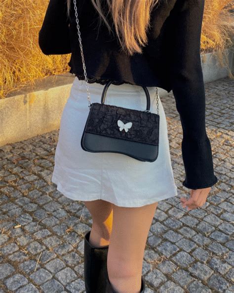 [바비시리즈 ]바비 링클 핸들백 나비 체인 하트큐빅 에이블리