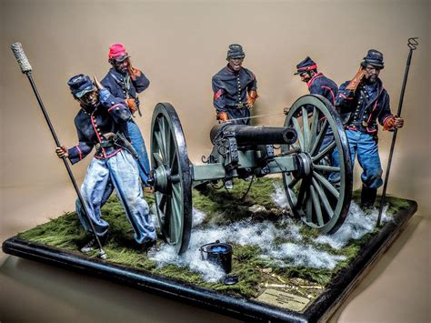 Miniatures Artillery Diorama Civil War Games And Miniatures