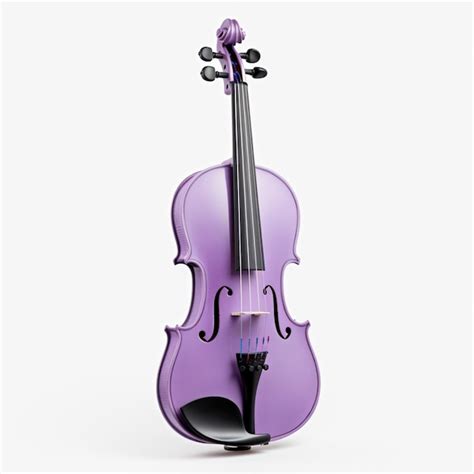 Premium Ai Image Viola With White Background High Quality Ultra Hd