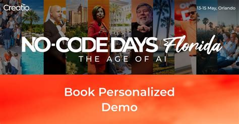 Creatio Nocodedays Nocodedaysflorida Ai Aiautomation Creatio