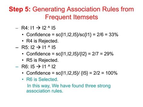 Apriori Algopptx For Frequent Itemset Ppt