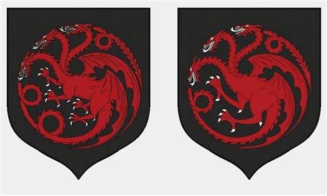 Do You Guys Prefer Targaryen Sigil With 2 Legged Dragons Or 4 Legged I
