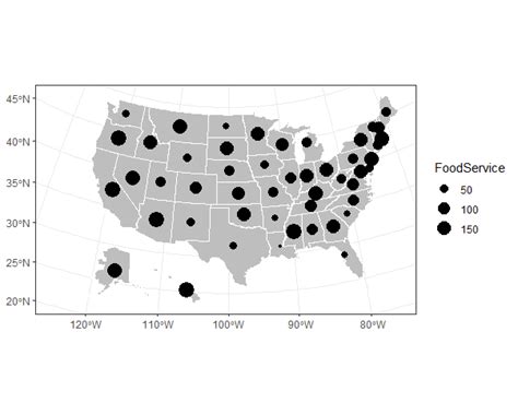 Ggplot R How To Make All Data Points Visible In Map Stack Overflow