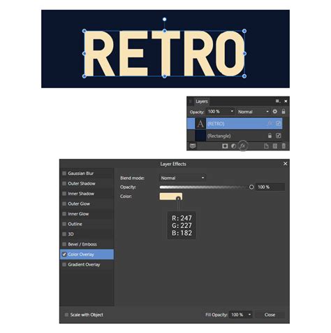 How To Create A Layered Text Effect In Affinity Designer Envato Tuts