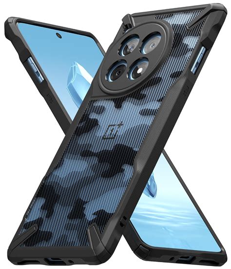 Buy Oneplus 12r 5g Back Cover Case Fusion X Camo Black