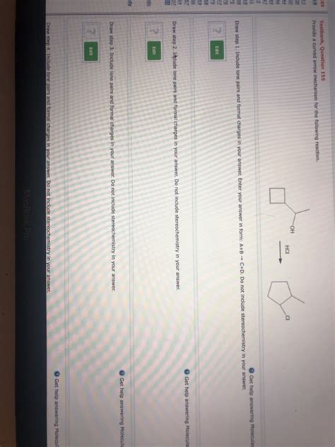 Solved Testbank Question 155 Provide A Curved Arrow
