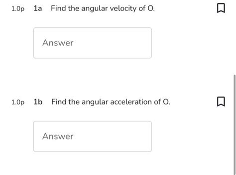 Solved C Rotates With A Constant Angular Velocity Of Chegg