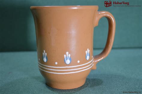 Купить Кружка керамическая декоративная Обливная керамика СССР в