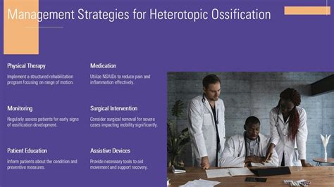 Management Strategies For Heterotopic Ossification Ppt Summary Acp Ppt Presentation