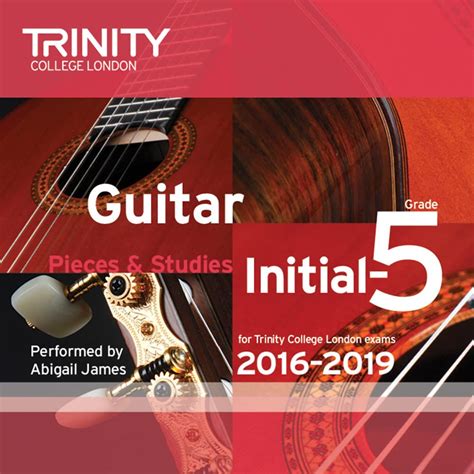 Buy Trinity College London Guitar Exam Pieces Cd Initial Grade 5 2016