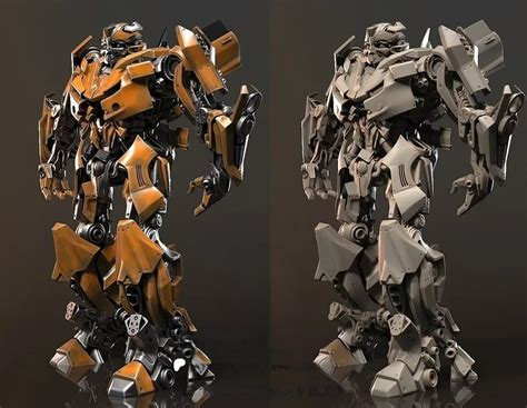 2761 Bumblebee Transformers Stl 3d Print Files My Stl
