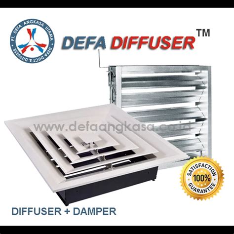 Air Diffuser Damper Defa Angkasa Utama