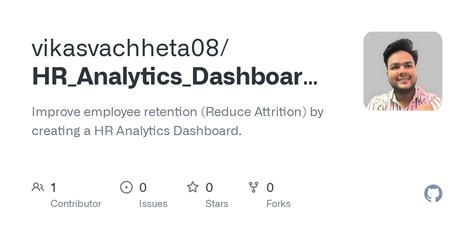 Github Vikasvachheta Hr Analytics Dashboard Powerbi Improve Employee Retention Reduce