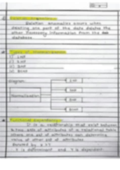 Solution Normalization In Dbms With Examples Studypool