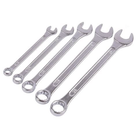 Blackspur 5pc Comb Spanner Set Mv Essentials
