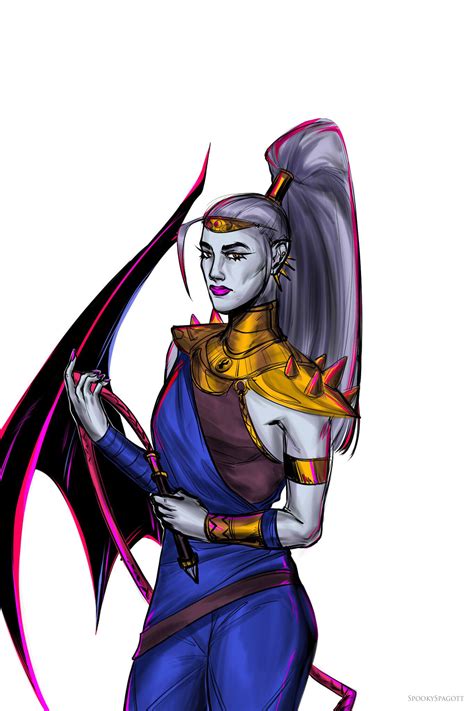 Artstation Megaera Hades Fanart