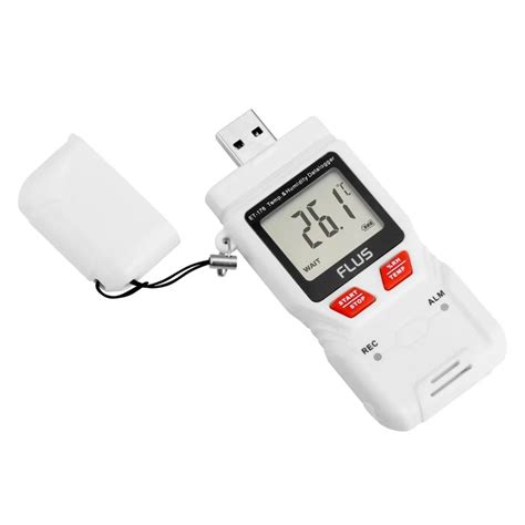 Humidity And Temperature Data Logger Usb Recorder High Accuracy Lcd