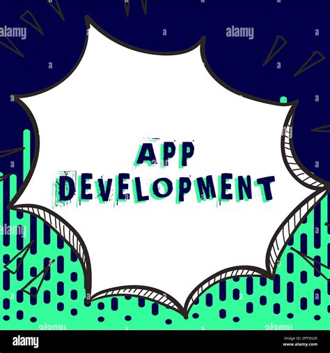 Text Showing Inspiration App Development Business Concept Producing