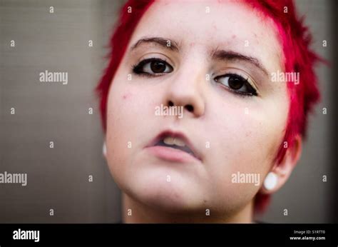 Girl With Fire Red Hair