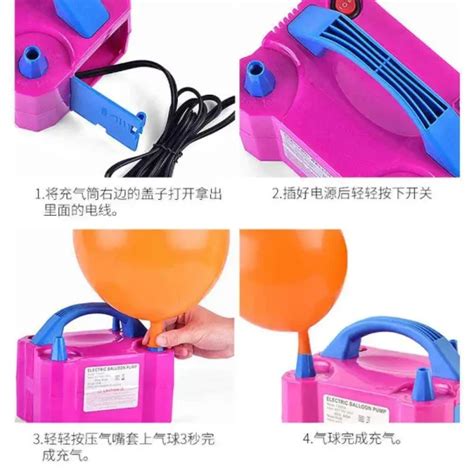 Inflador De Globos Electrico Bomba Para Inflar Globos Precio Preciso