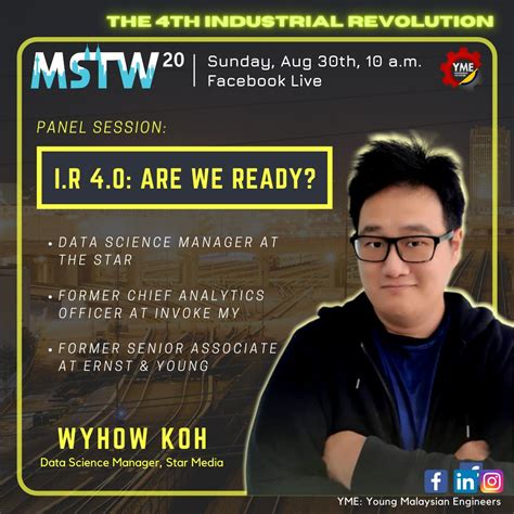 Young Malaysian Engineers Yme On Linkedin Mstw2020 Datascience Dataanalytics Technology…