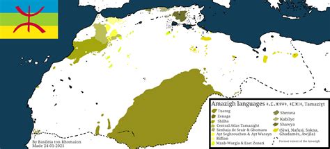 The Amazigh Languages By Basil48 On Deviantart