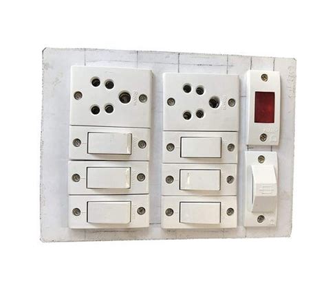 Matte Finish 24 Amp Electrical Modular Switchboard At 20000 00 Inr In Mumbai Vivek Enterprises