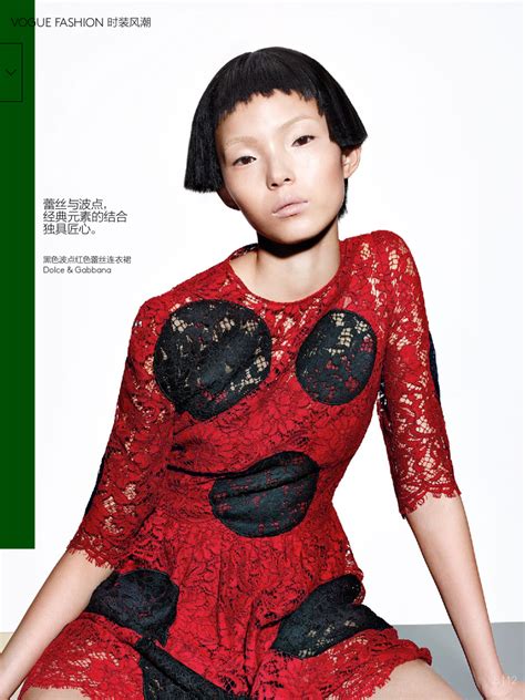 Asian Models Blog Editorial Xiao Wen Ju In Vogue China January 2015