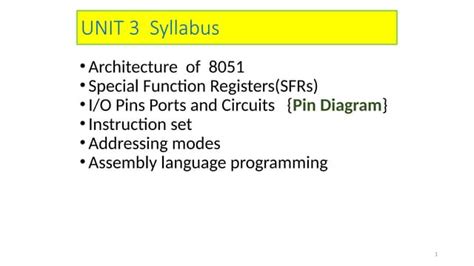 Microprocessor And Microcontroller Architecture Ppt