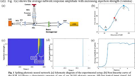 Figure 1 From A Large Photonic Spiking Neural Network Semantic Scholar