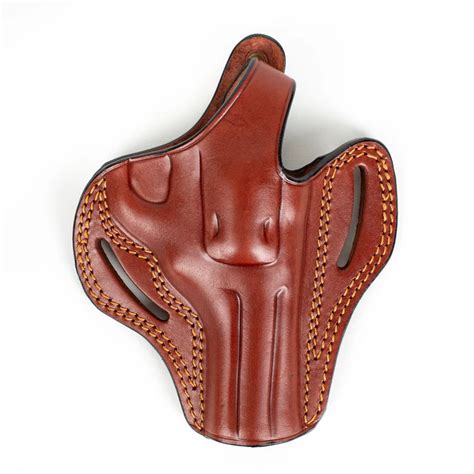 Colt Python Or King Cobra Handmade 4 Owb Premium Leather Holster Kaztac