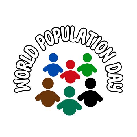World Population Day Text World Population Day Calligraphy Population