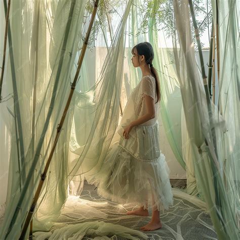 Premium Photo Indoor Shooting An Asian Woman Wearing A Different