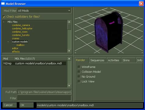 how to edit mdl files dbboo