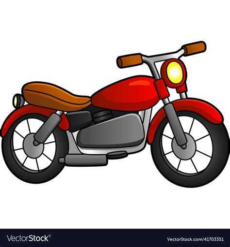 Free Animated Motorcycle Clipart Image