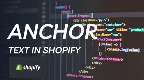 How To Create Anchor Links In Shopify Quick Answer Youtube